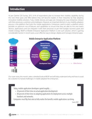 Mobile Enterprise Application Platform: A solution to myriad challenges ...