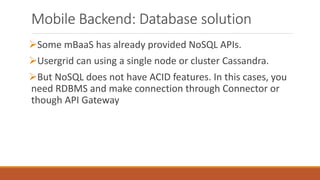 Open Source solution for Mobile Enterprise Application System | PPTX