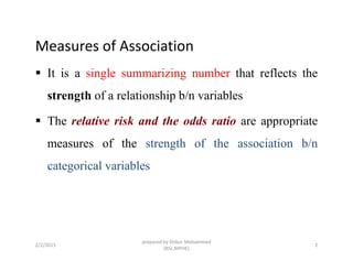 Meas.association [compatibility mode] | PPT