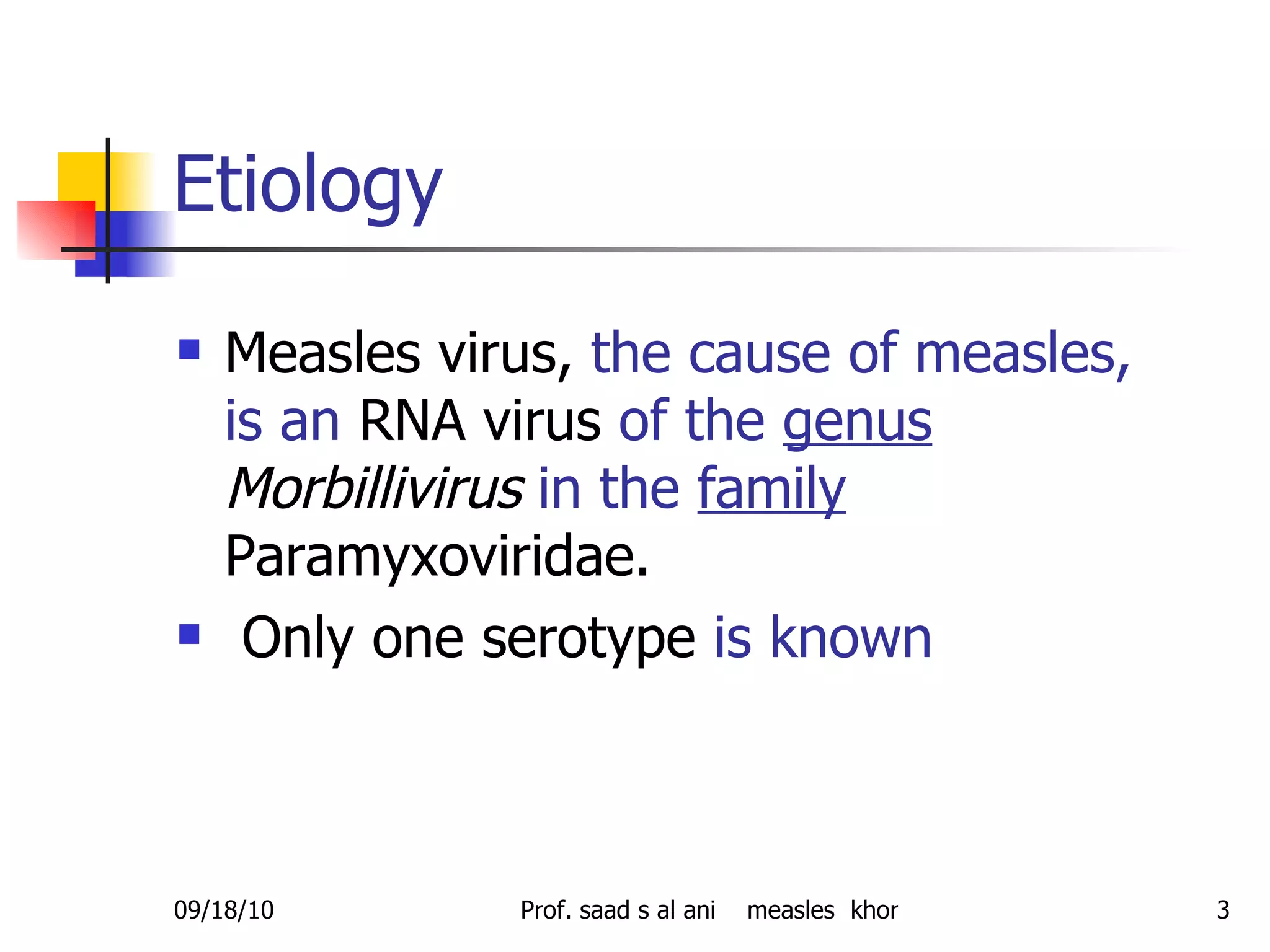 Measles | PPT
