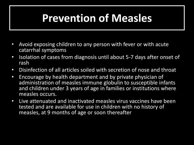 Measles | PPTX