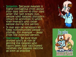 Measles- prevention | PPT