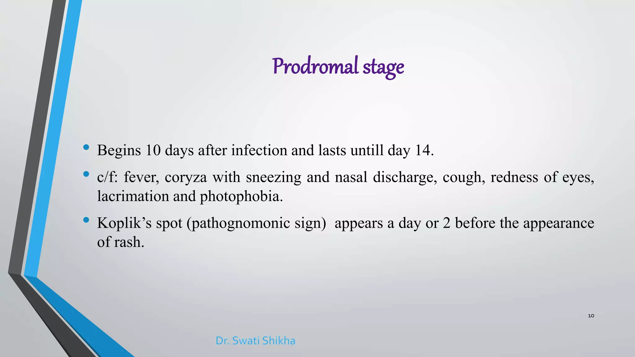 Measles | PPTX | Infectious Diseases | Diseases and Conditions