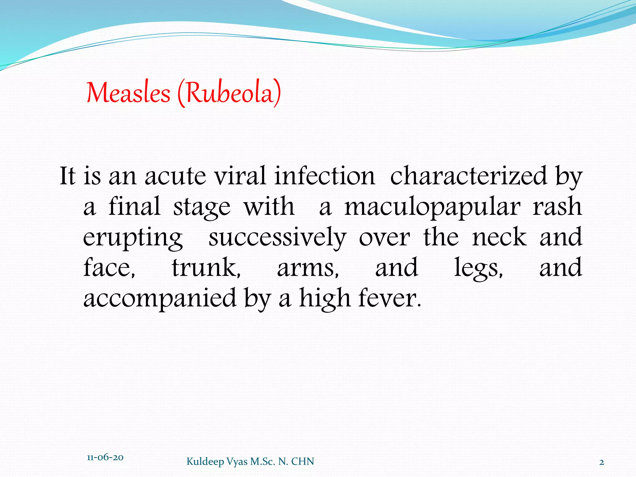 Measles | PPTX