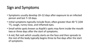 Measles definition , causes, sign and symptoms.pptx