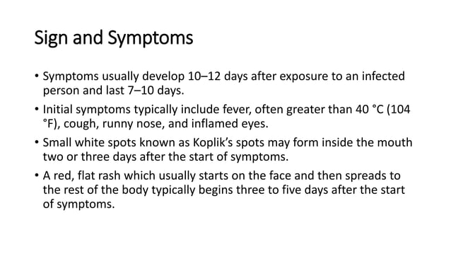 Measles definition , causes, sign and symptoms.pptx