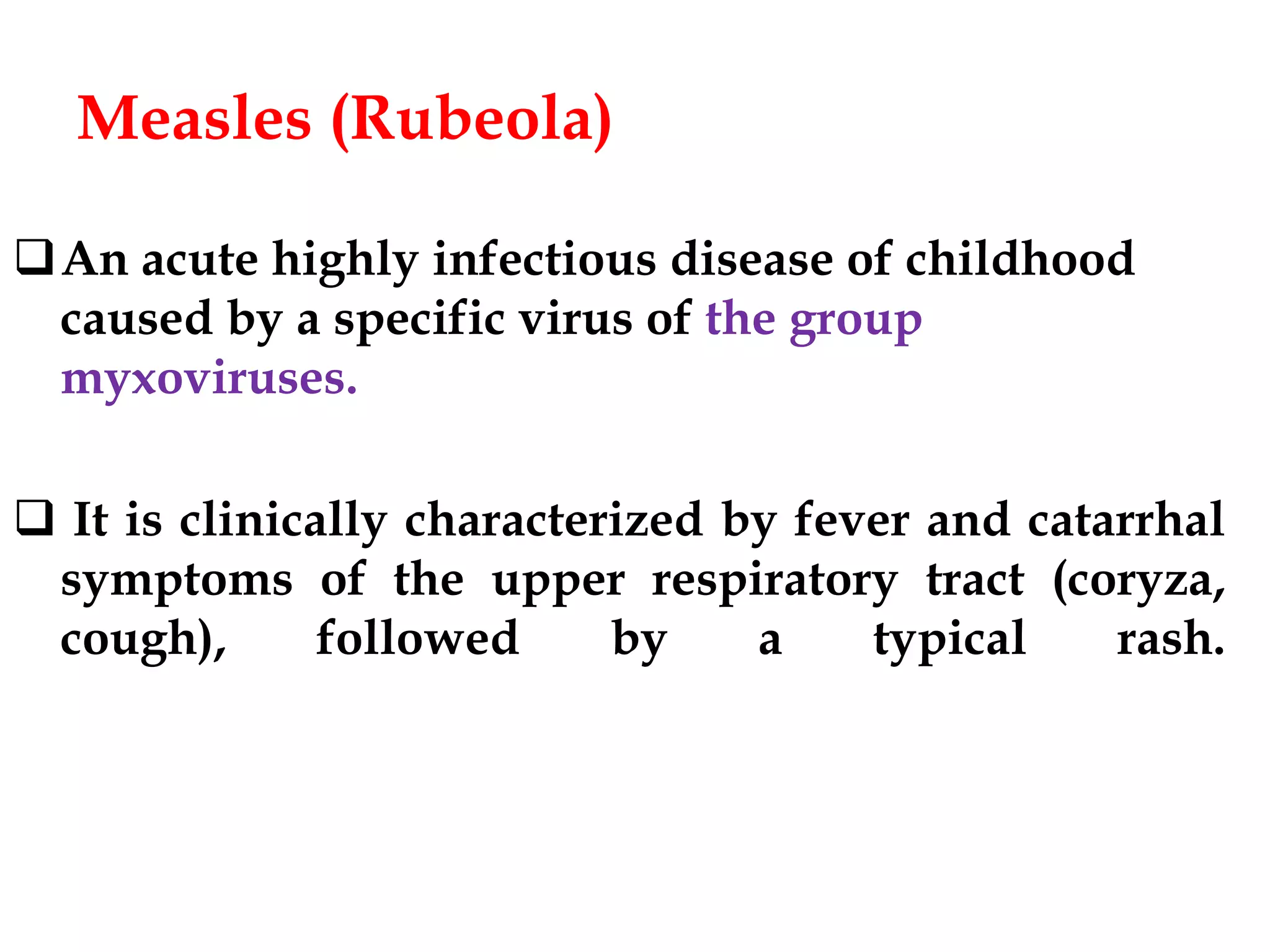 Measles | PDF