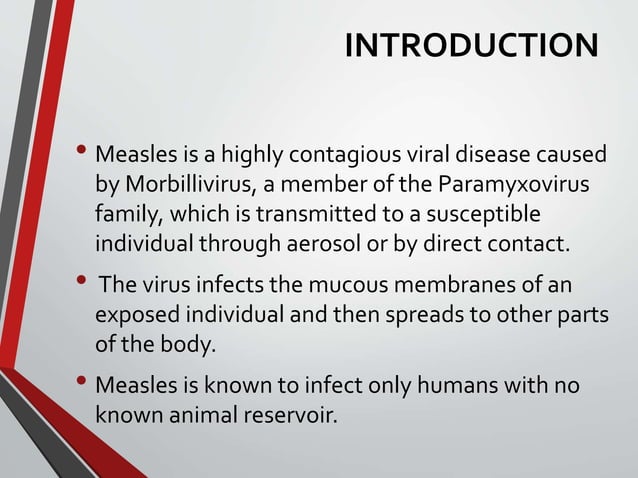 MEASLES, COMPLICATIONS AND POST DEBILITY.pptx