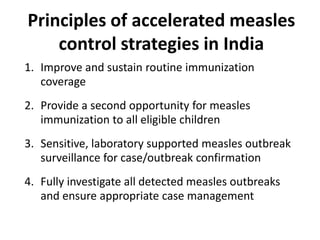 Measles Control and AEFI | PPTX