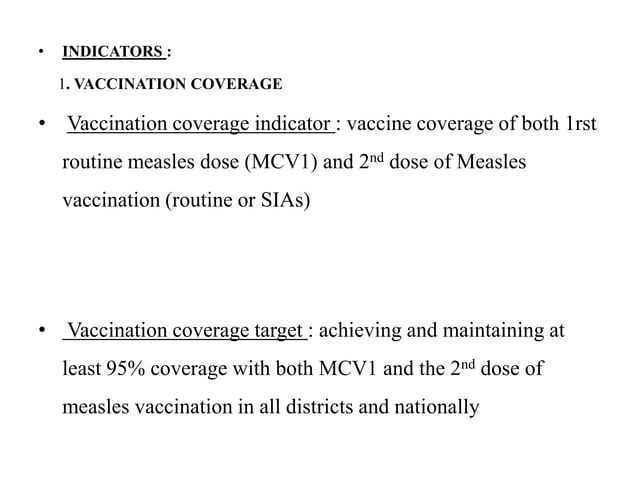 Measles elimination orig | PPT