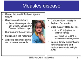 Measles surveillance sepio mtg 18 20 may 2011 (ab) v1 | PPT