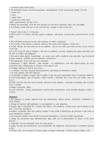 Measles (Rubeola) | DOCX