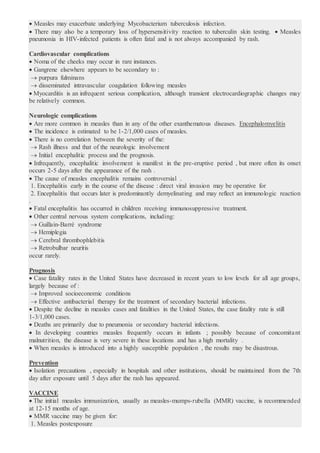 Measles (Rubeola) | DOCX