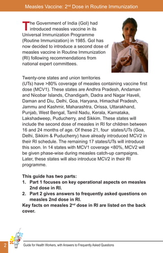 Measles FAQ | PDF