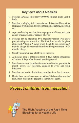Measles FAQ | PDF