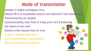Measles | PPTX