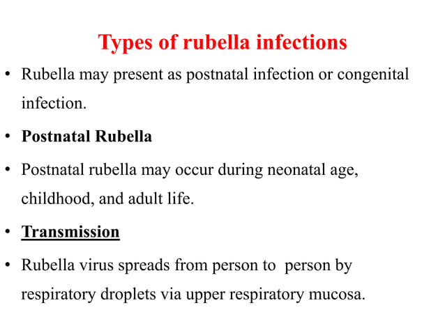 Measles, mumps, rubella | PPTX