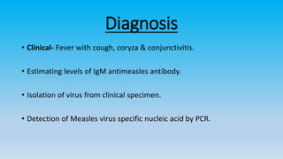 Measles,Rubella & Mumps viral infections | PPT