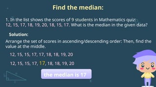 Measure of Central Tendency of Ungrouped Data | PPTX