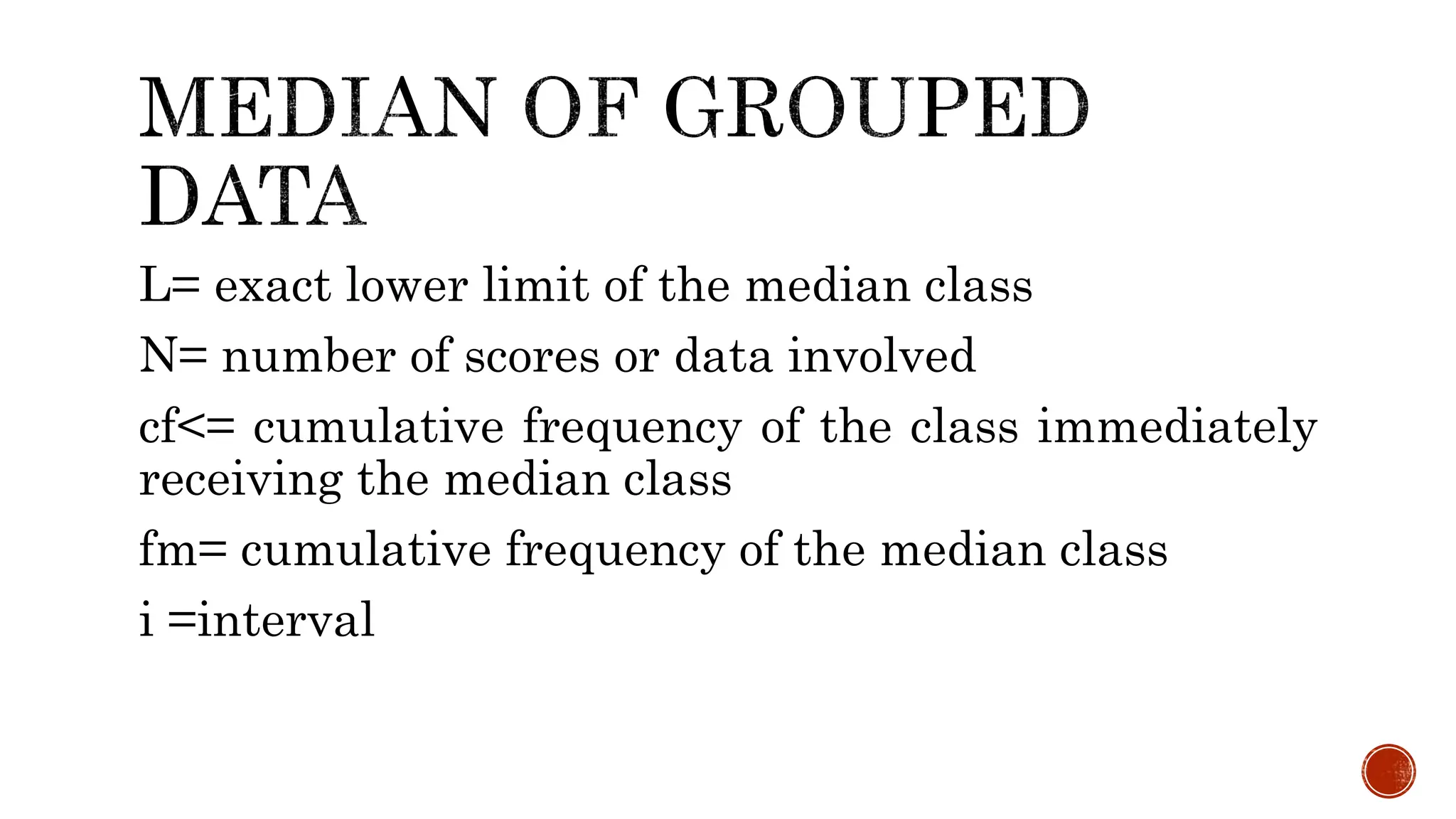 Measure-of-central-tendency-median.statistics | PPTX