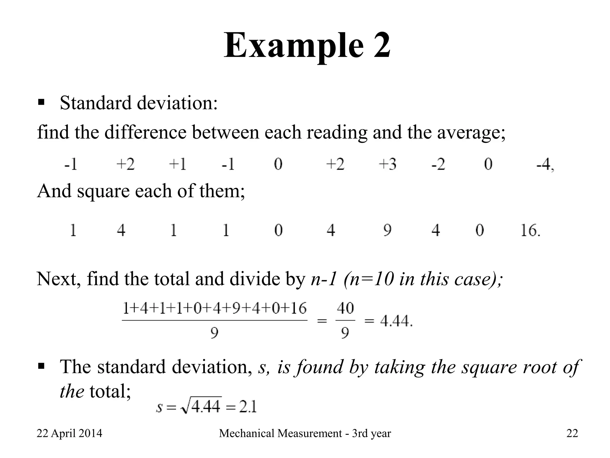 Measure 2nd lec | PPTX