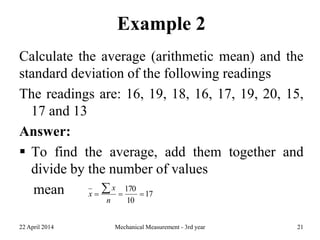 Measure 2nd lec | PPTX