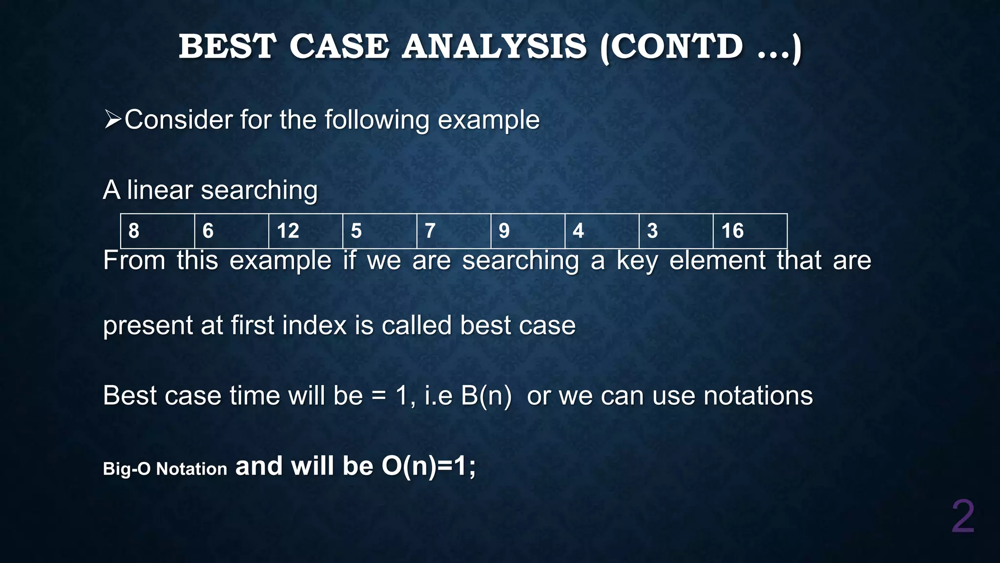 Measuring Algorithm Performance Ppt