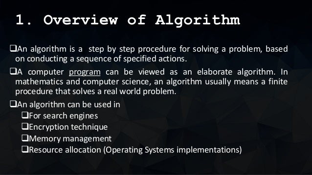 Measuring Algorithm Performance