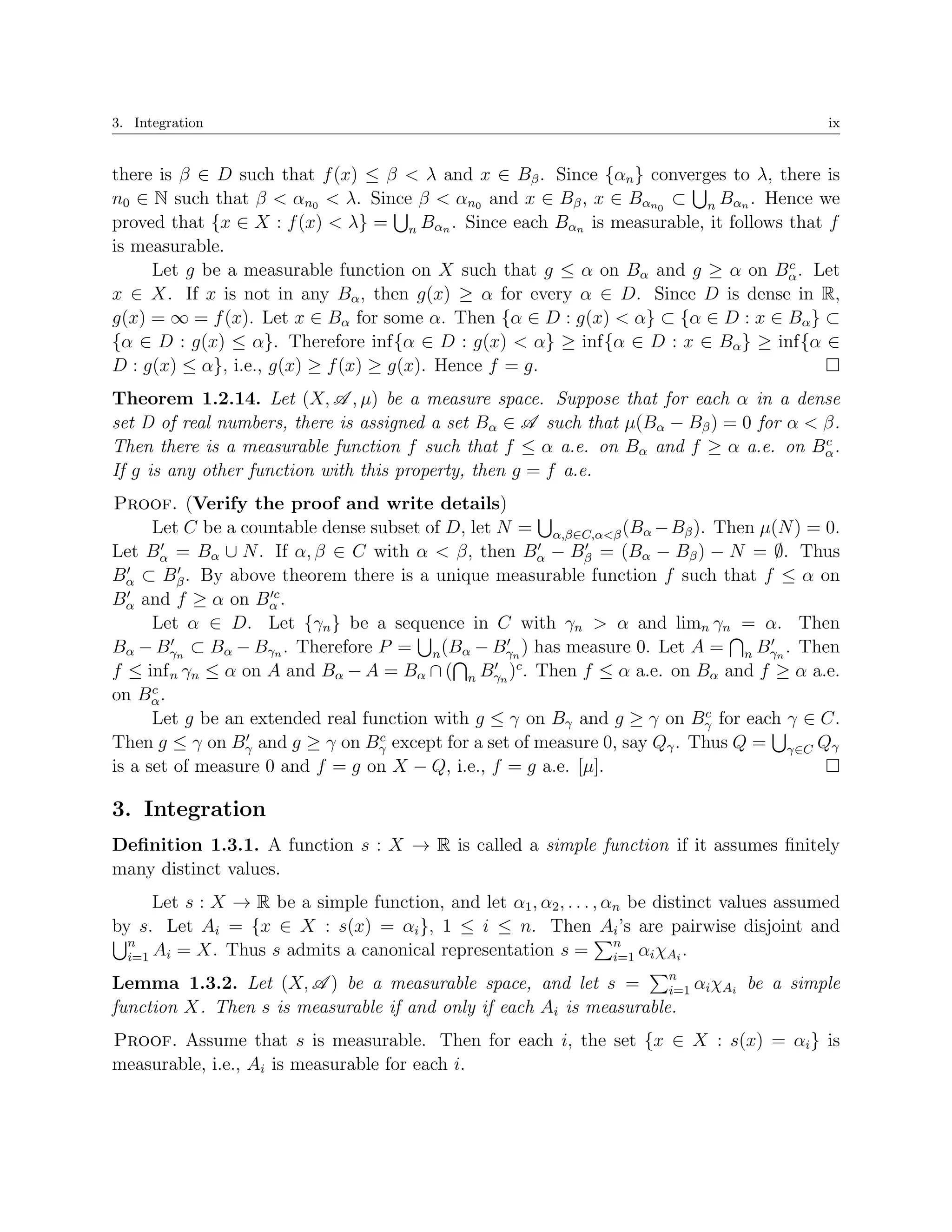 Measure and integration | PDF