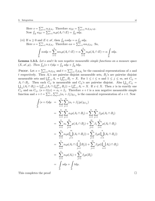Measure and integration | PDF