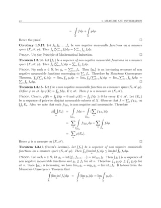 Measure and integration | PDF