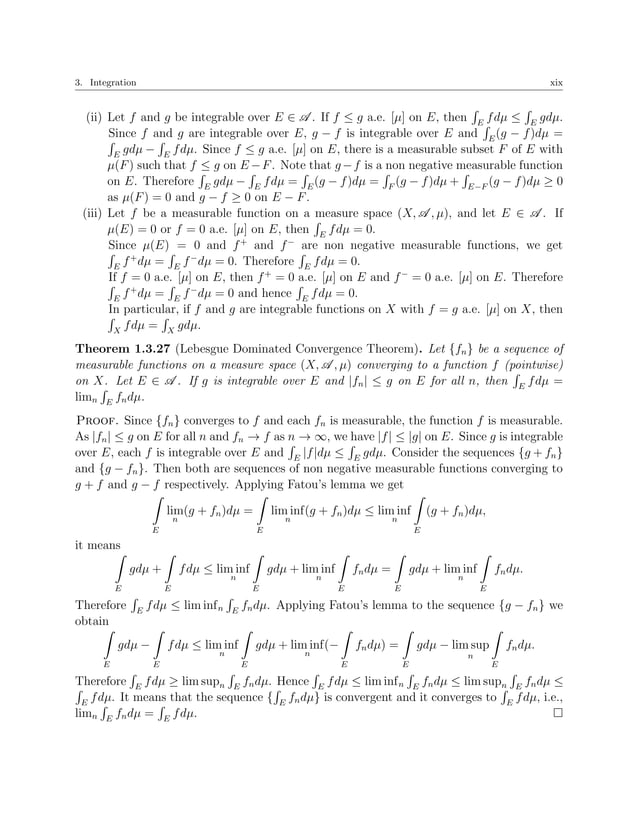 Measure and integration | PDF
