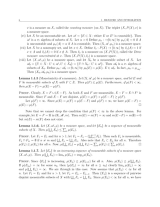 Measure and integration | PDF