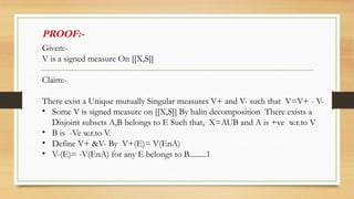 MEASURE THEORY AND INTEGRATION.......... | PPTX