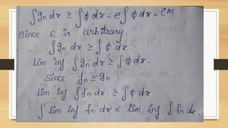 MEASURE THEORY AND INTEGRATION.......... | PPTX