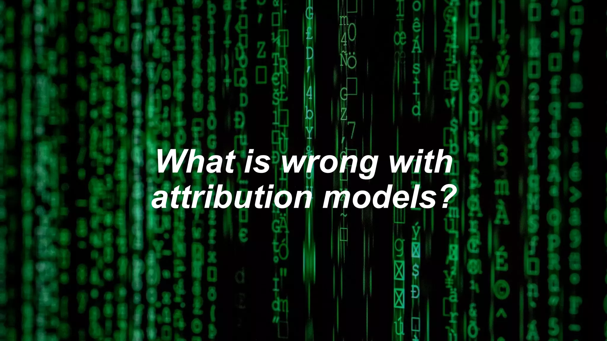 Online Marketing Mix Modelling - MeasureCamp Helsinki | PDF