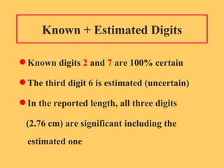Measured And Exact Numbers | PPT | Physics | Science