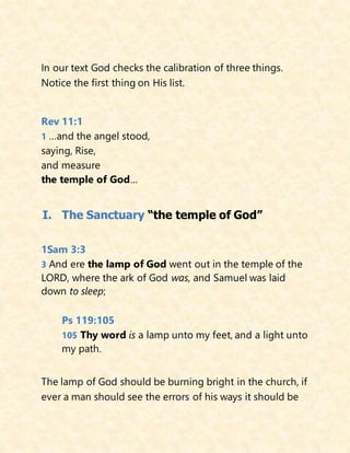 Measured by God | PDF