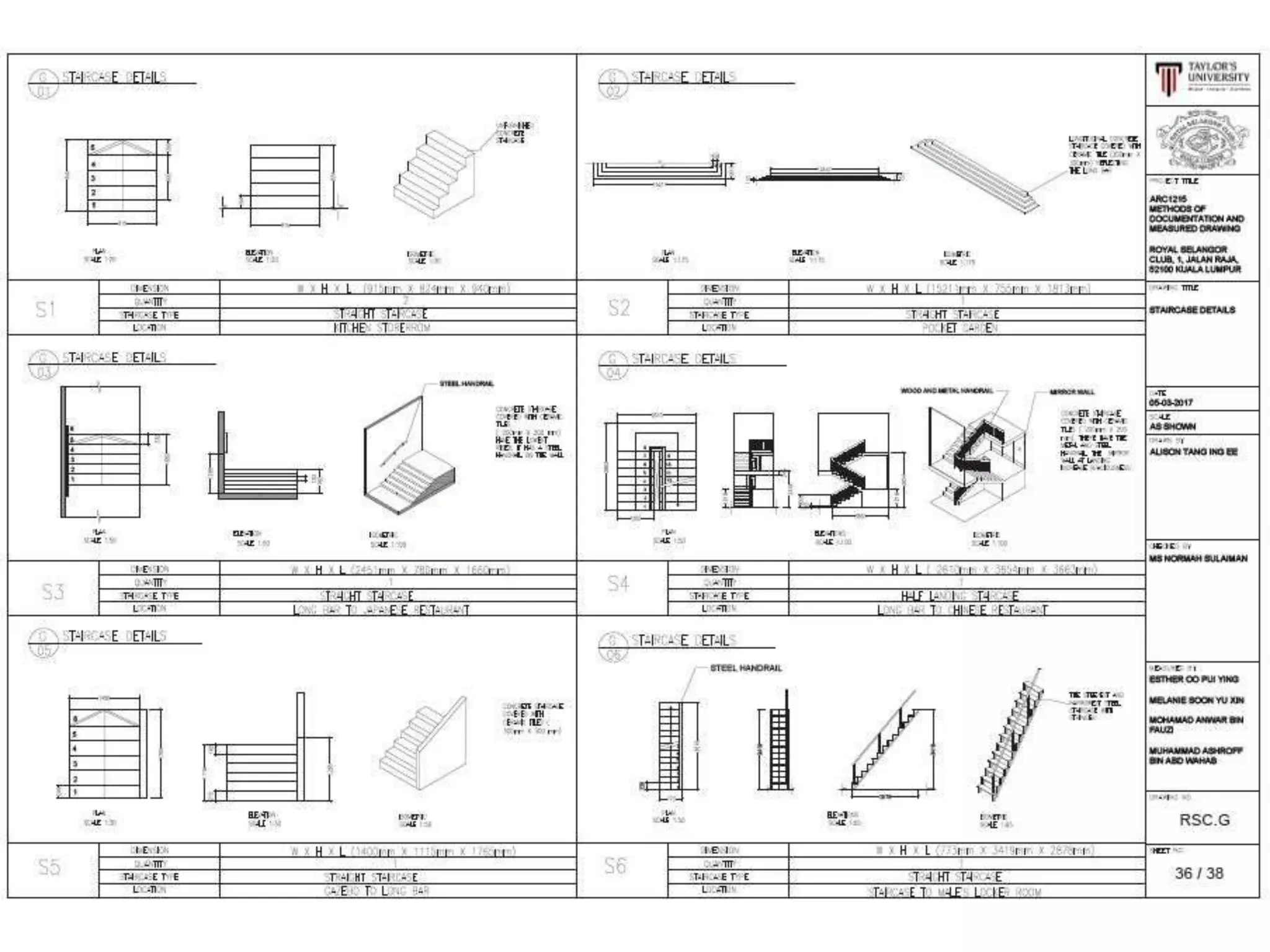 MEASURED DRAWING COMPILATION | PPTX | Drawing and Sketching | Arts and ...