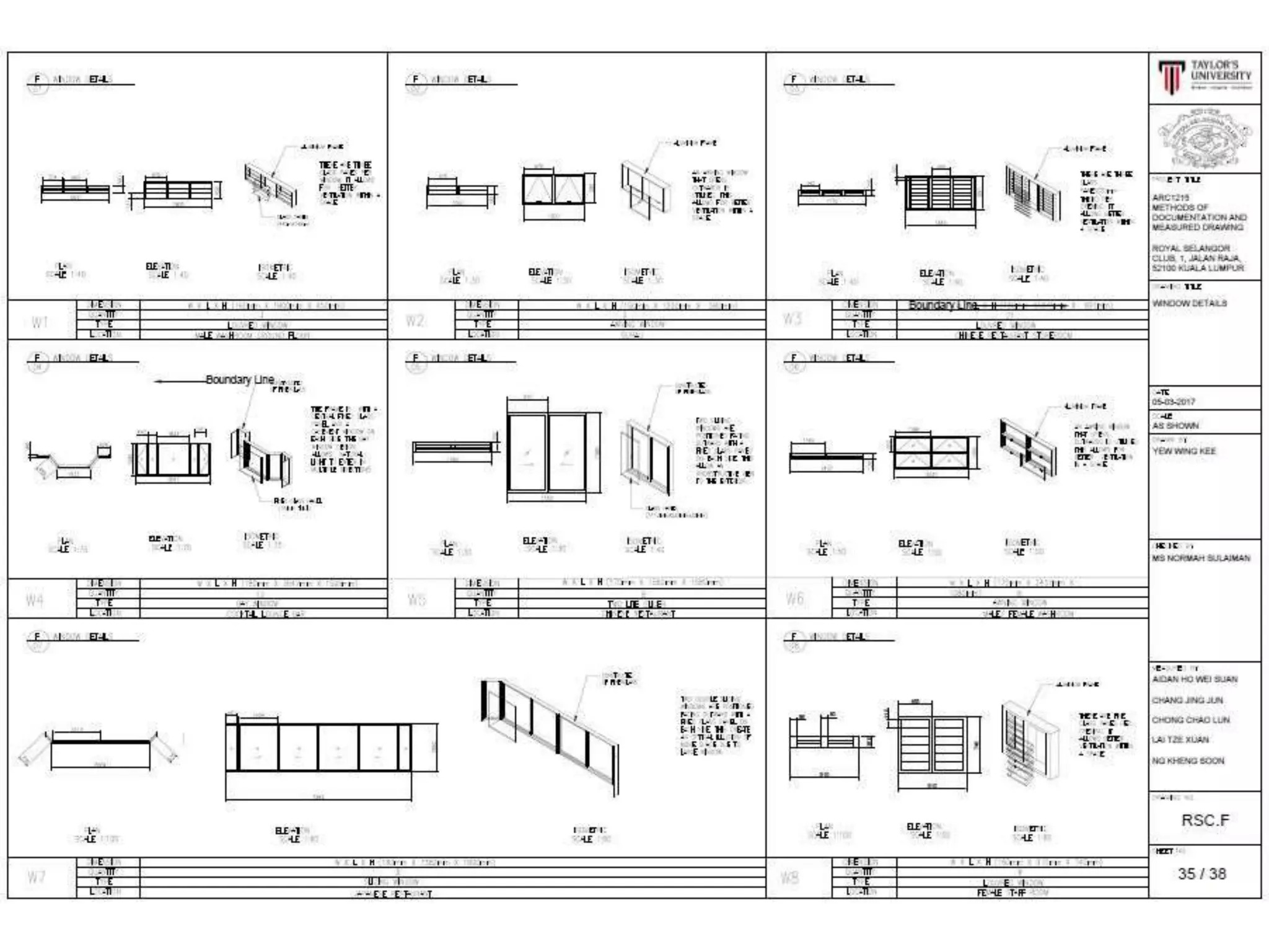 MEASURED DRAWING COMPILATION | PPTX | Drawing and Sketching | Arts and ...