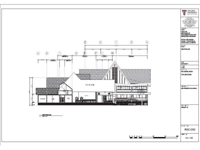 MEASURED DRAWING COMPILATION | PPTX | Drawing and Sketching | Arts and ...