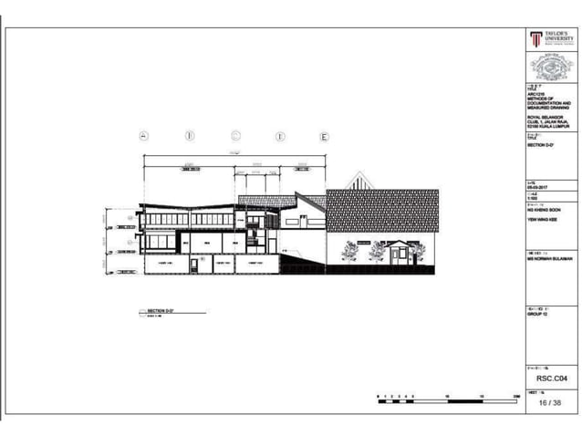 MEASURED DRAWING COMPILATION | PPTX | Drawing and Sketching | Arts and ...