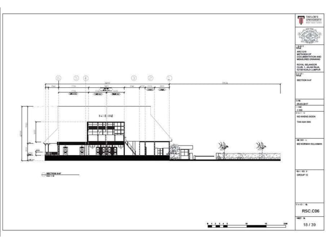 MEASURED DRAWING COMPILATION | PPTX | Drawing and Sketching | Arts and ...