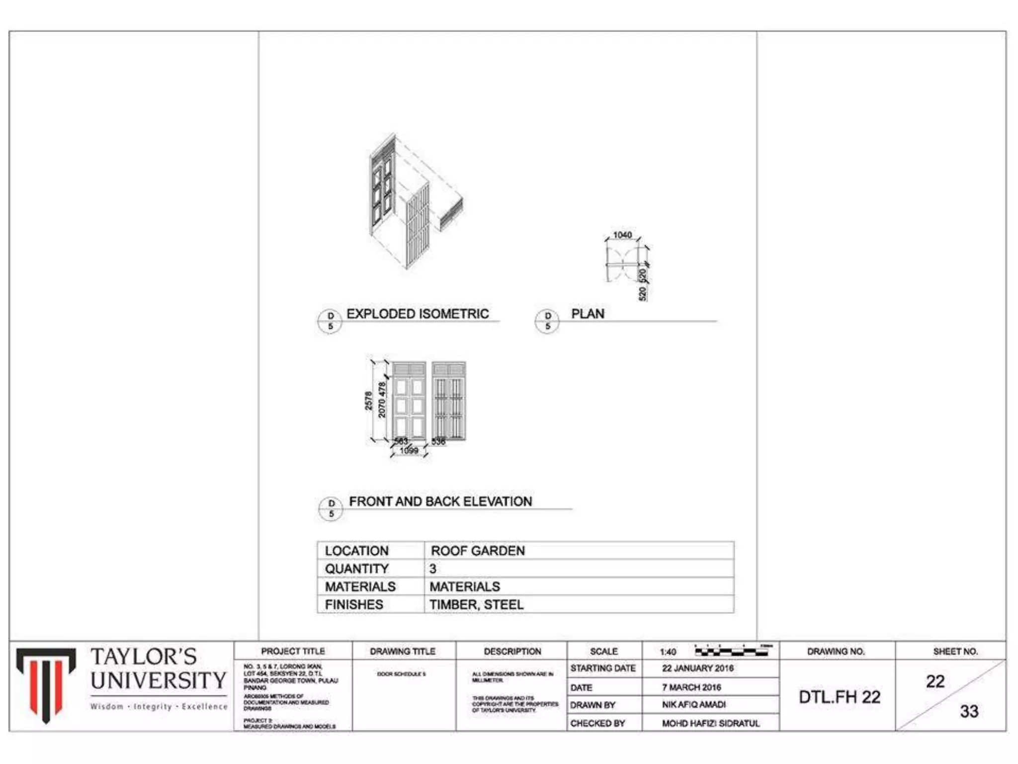 Measured drawings | PPTX