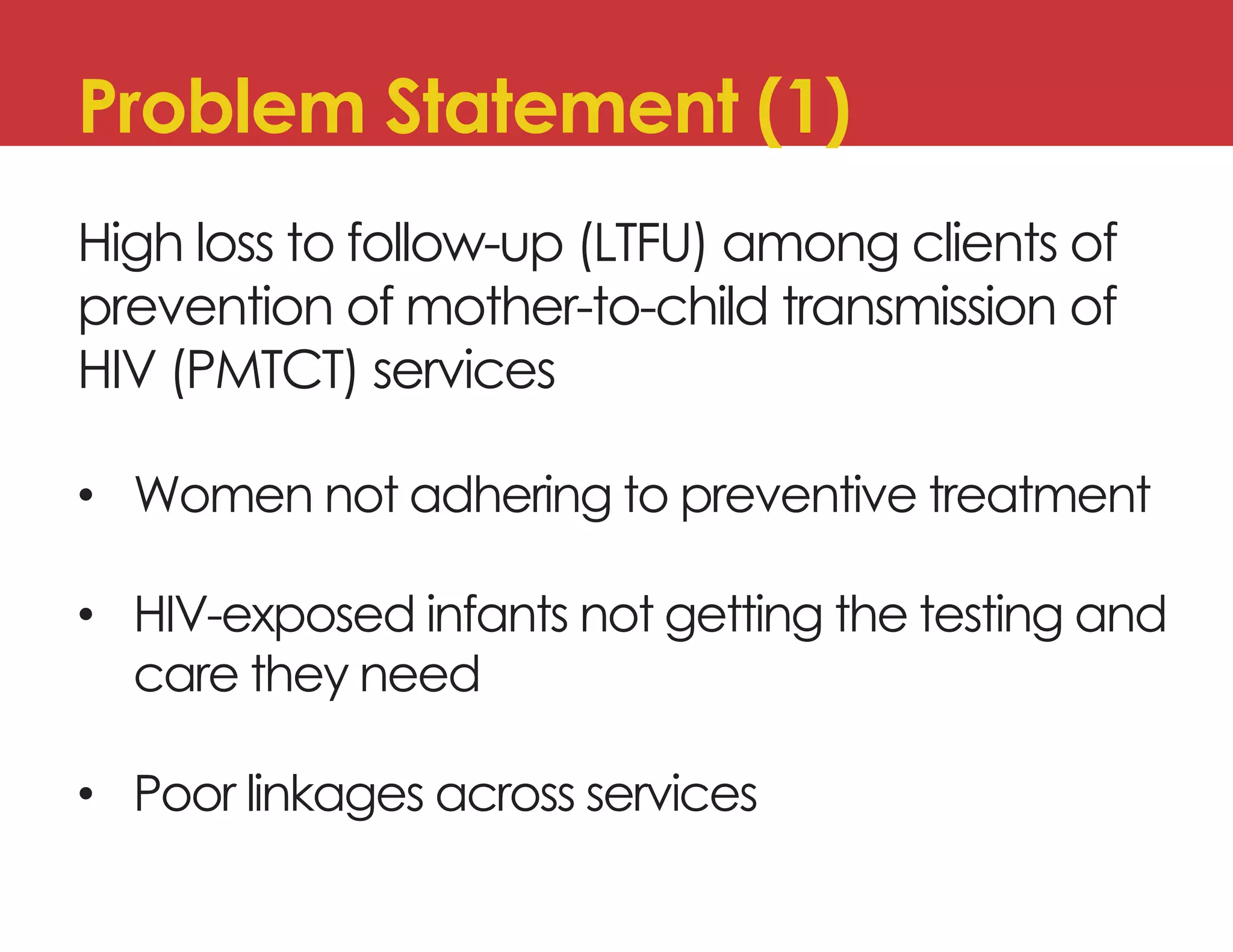 Tracking Mother-Infant Pairs across the Cascade of the Prevention of ...