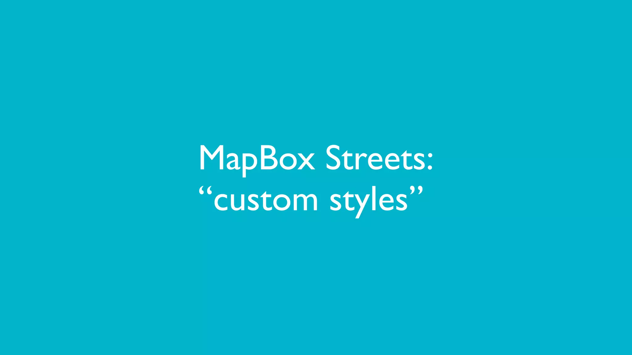 MapBox | PDF