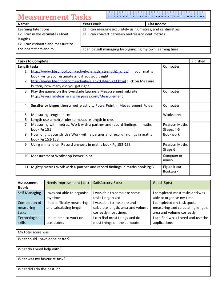 Measurement Assessment