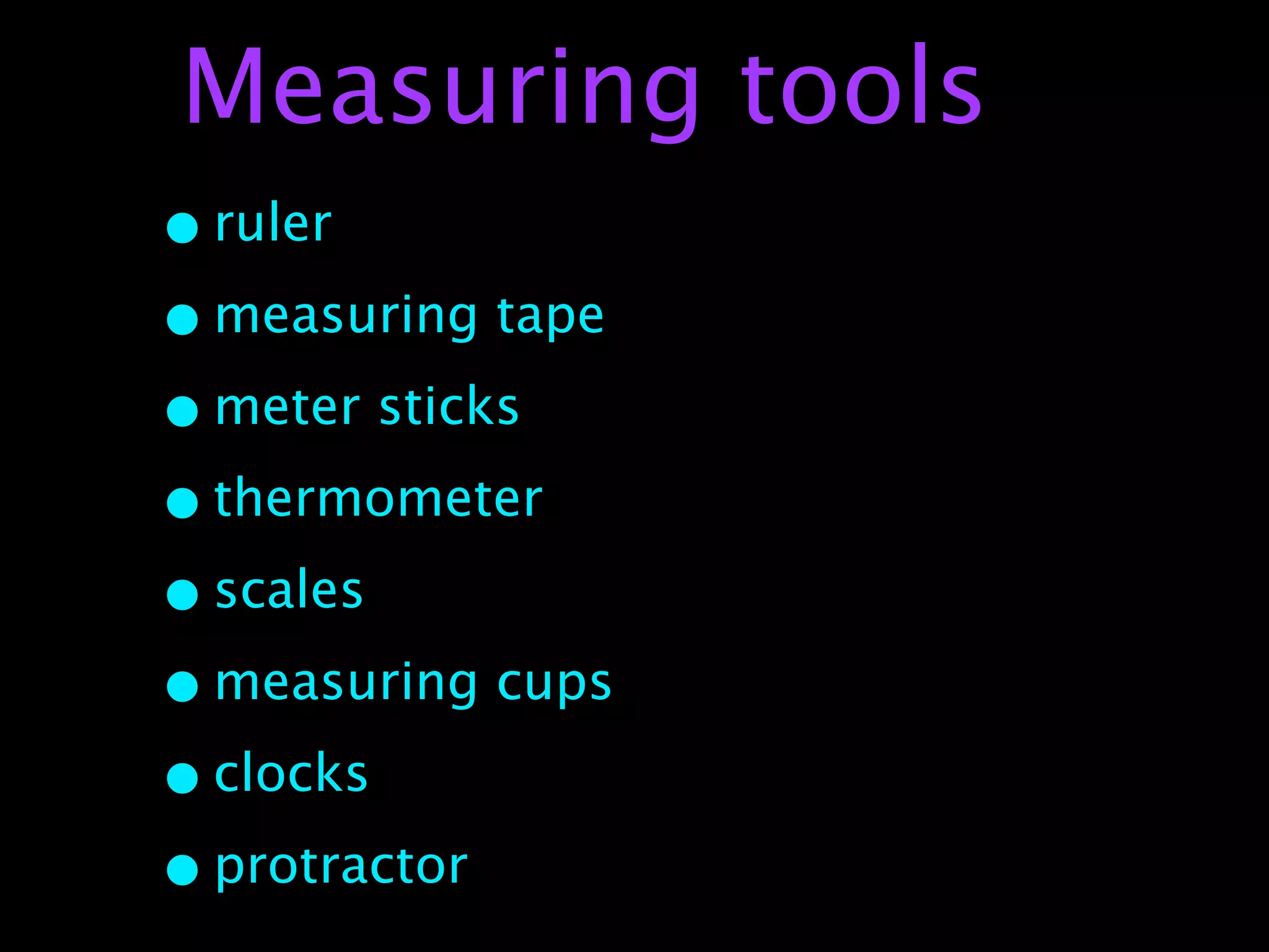 What is measurement | PPT