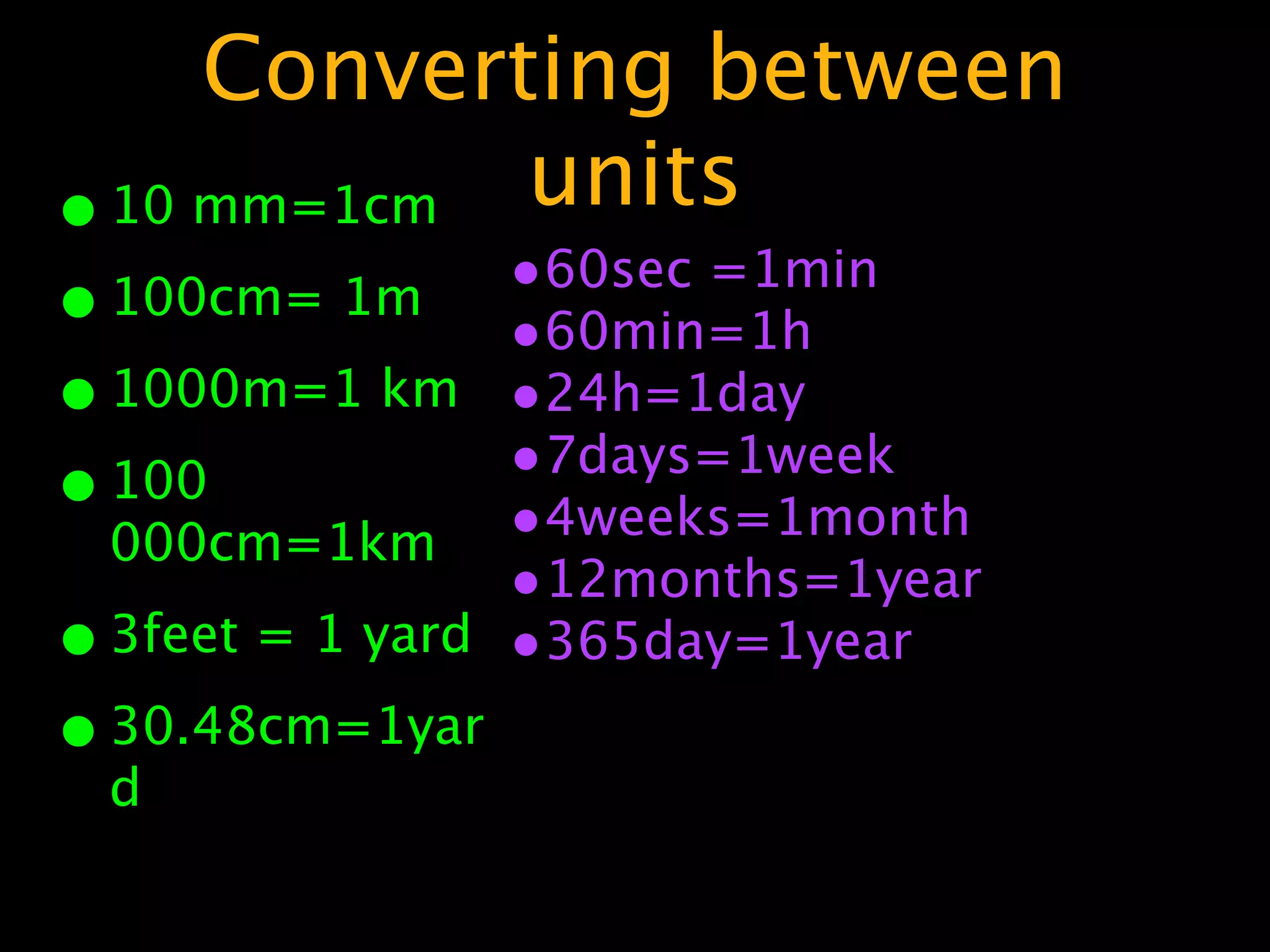 What is measurement | PPT