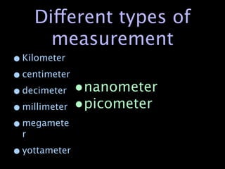 What is measurement | PPT
